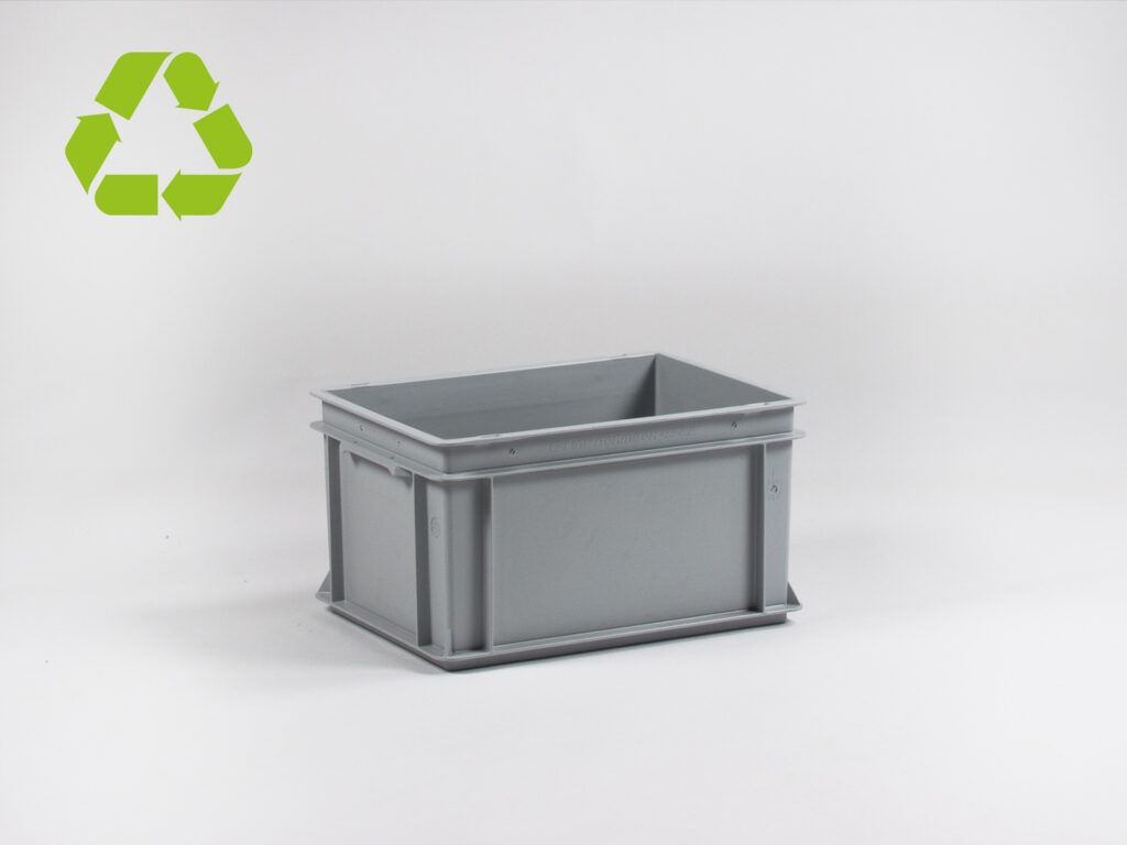 Stackable bin 400x300x220 mm, 20L, grey | Protechnic Ltd