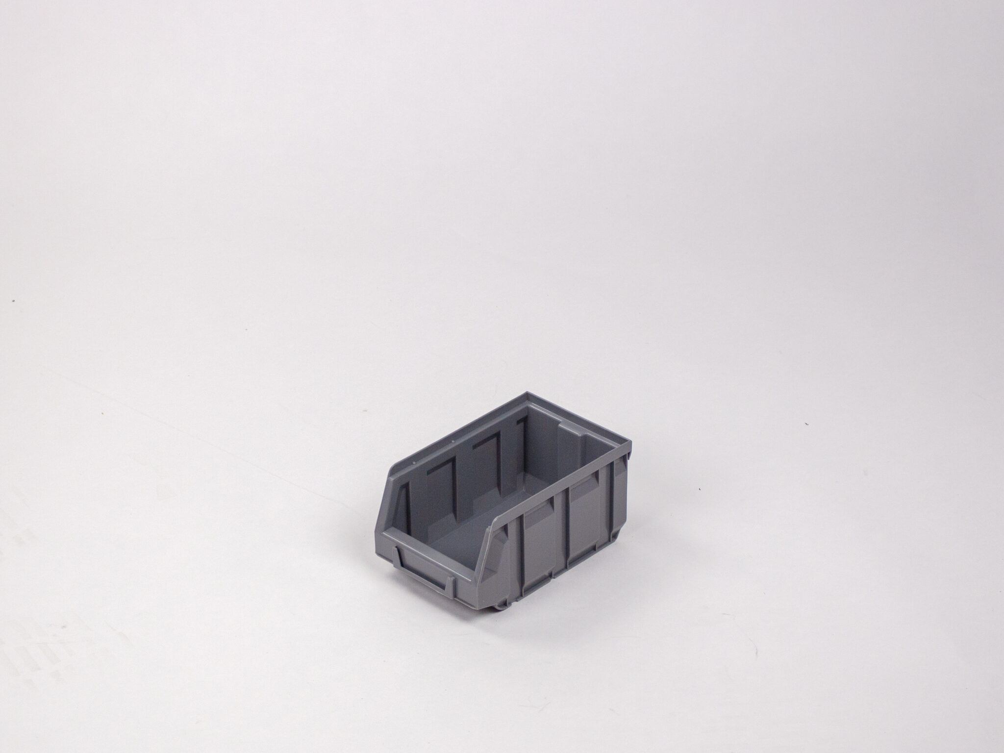 Stackable warehouse bin 1,0 liter, grey | Protechnic Ltd